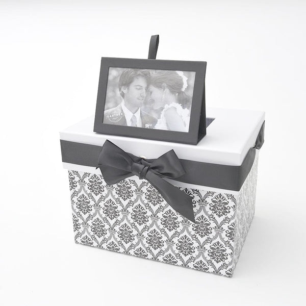 Black & White Keepsake Card Box | Gartner Studios