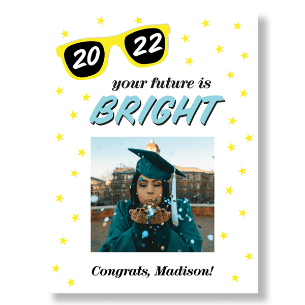 Bright Future Custom Graduation Yard Sign | Gartner Studios