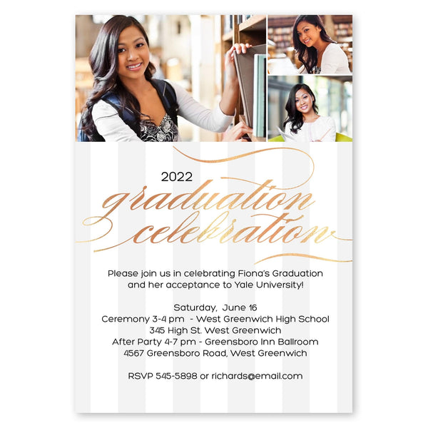 College Graduation Party Invitations 2022