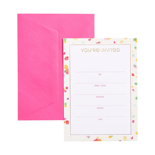Confetti Print At Home or Write In Invitation Kit (94131) | Gartner Studios