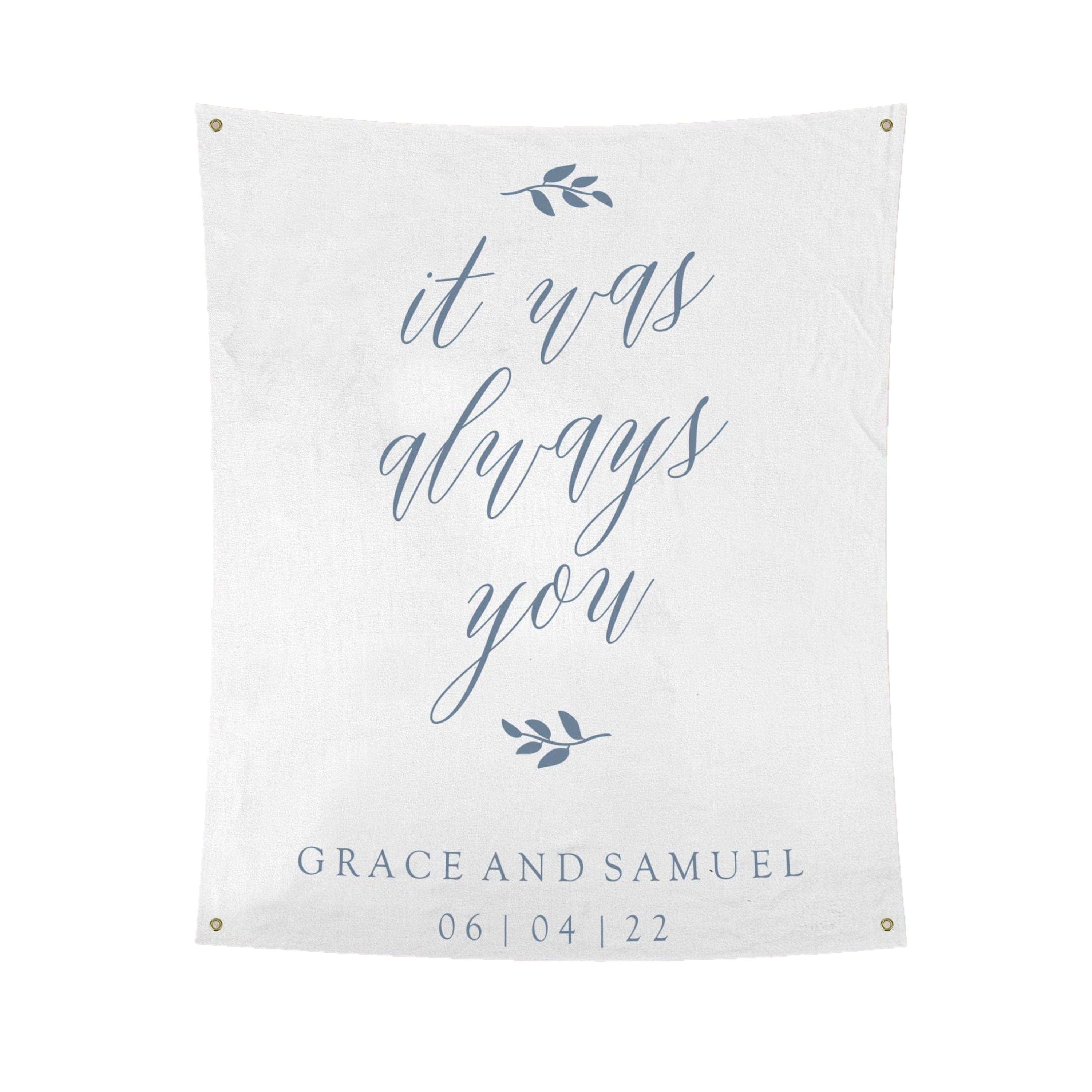 Wedding Backdrop + Signs + Hanging Décor - Gartner Studios