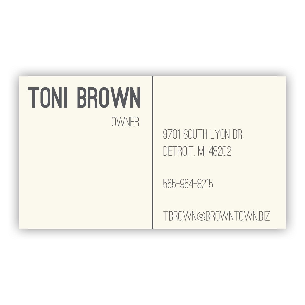 Gartner Studios Business Card Template