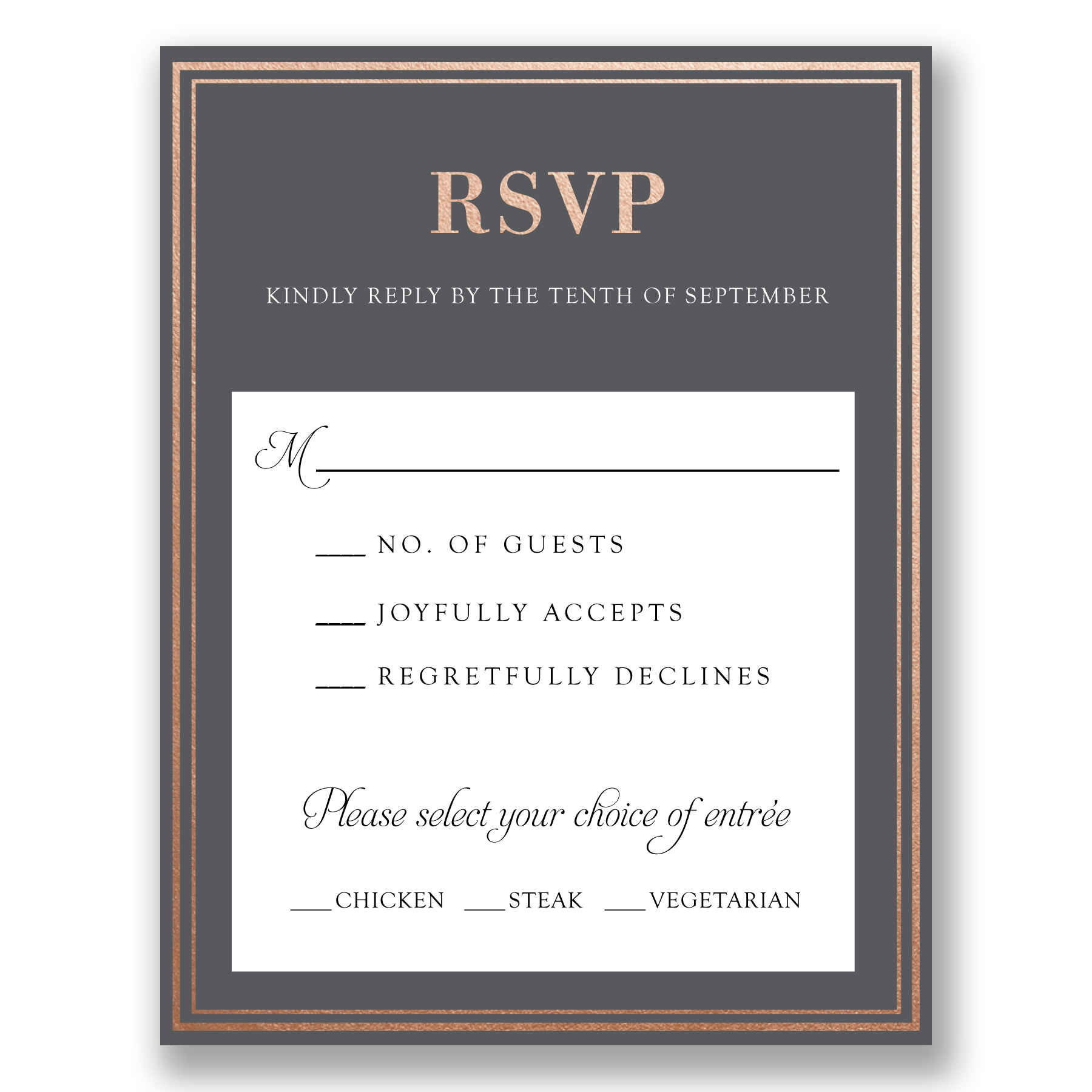 Wedding Response Card Ideas What To Include On An RSVP Card