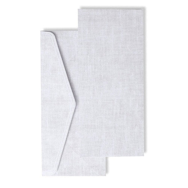 Grey Linen Print #10 Envelopes - 20 Count | Gartner Studios