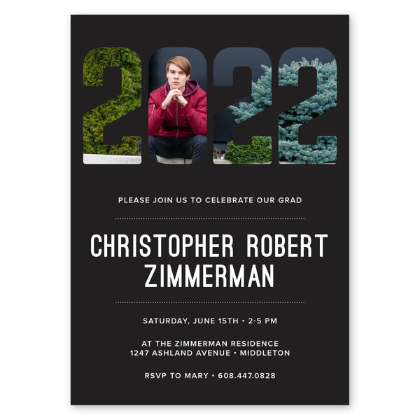 Letter Photo Graduation Announcement | Gartner Studios