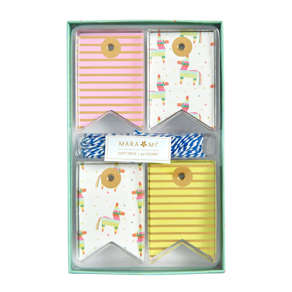 Piñata Gift Tag Kit - 24 Count | Gartner Studios