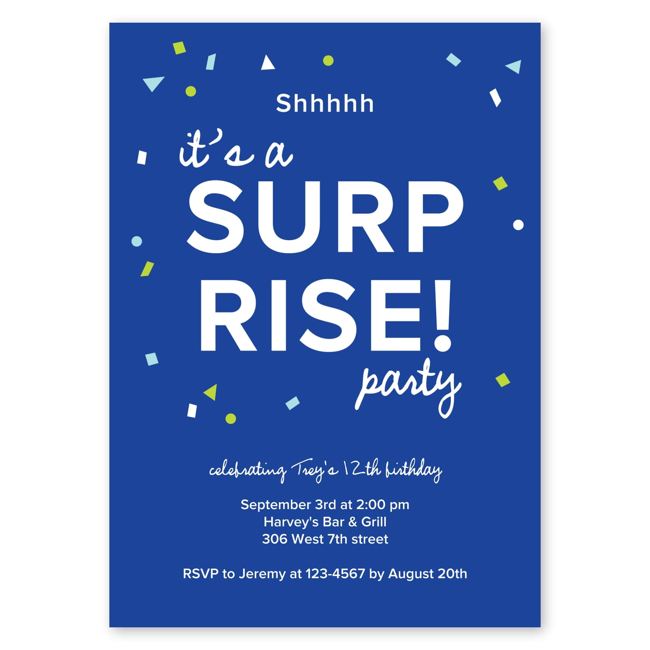 Shhh Surprise Clipart