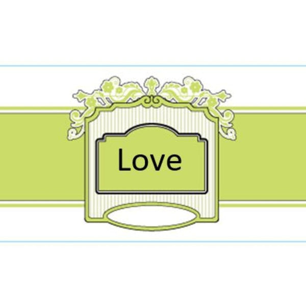 Template for 8.5 x 11 Floral Labels | Gartner Studios
