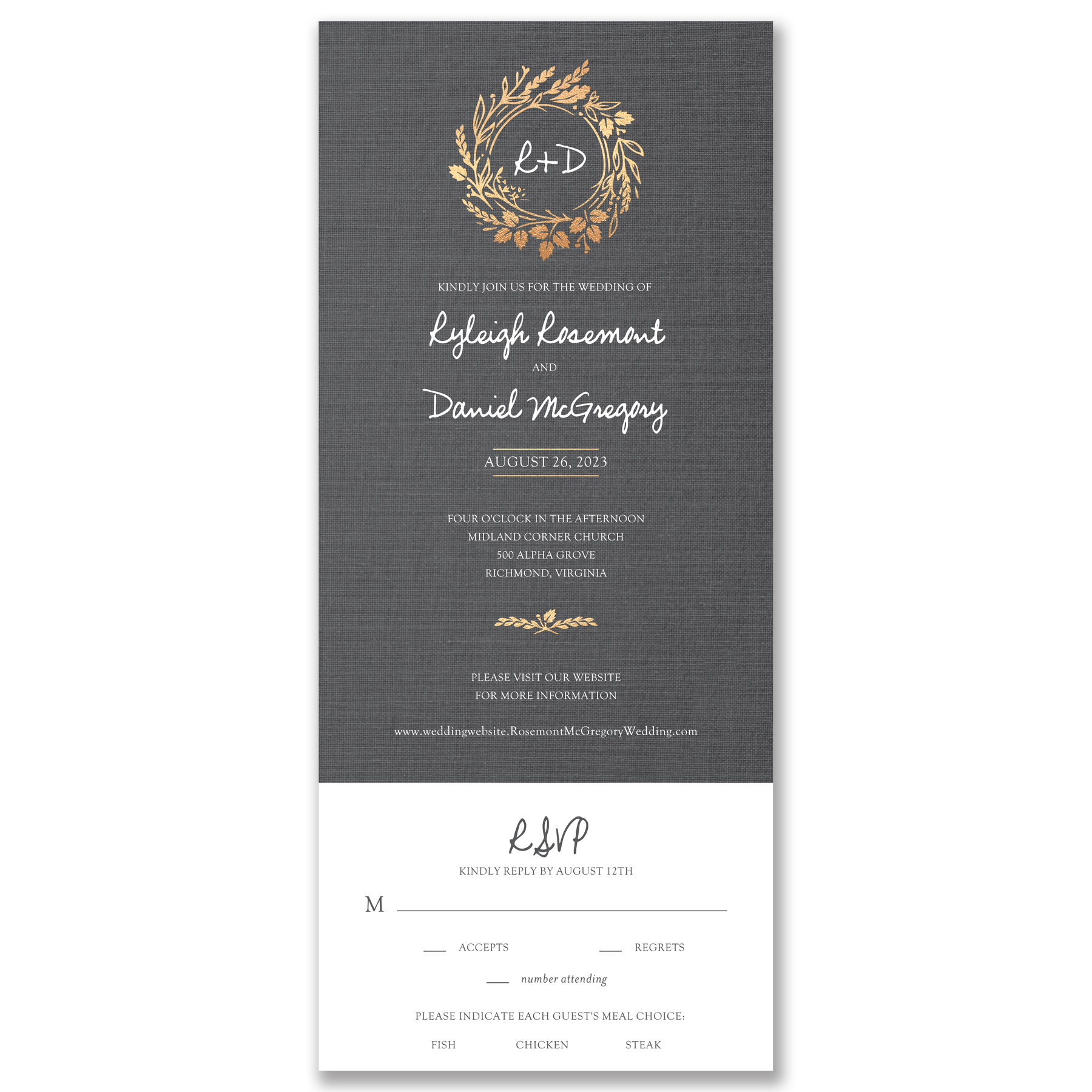 All-in-One Invitations - Gartner Studios